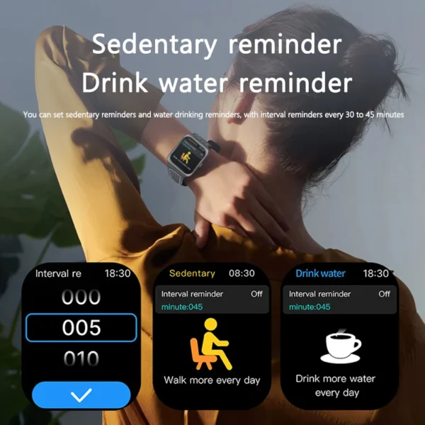 2025 NEW Smart Watch 1.85''Curved Screen BT5.4 Wireless Call Music ...